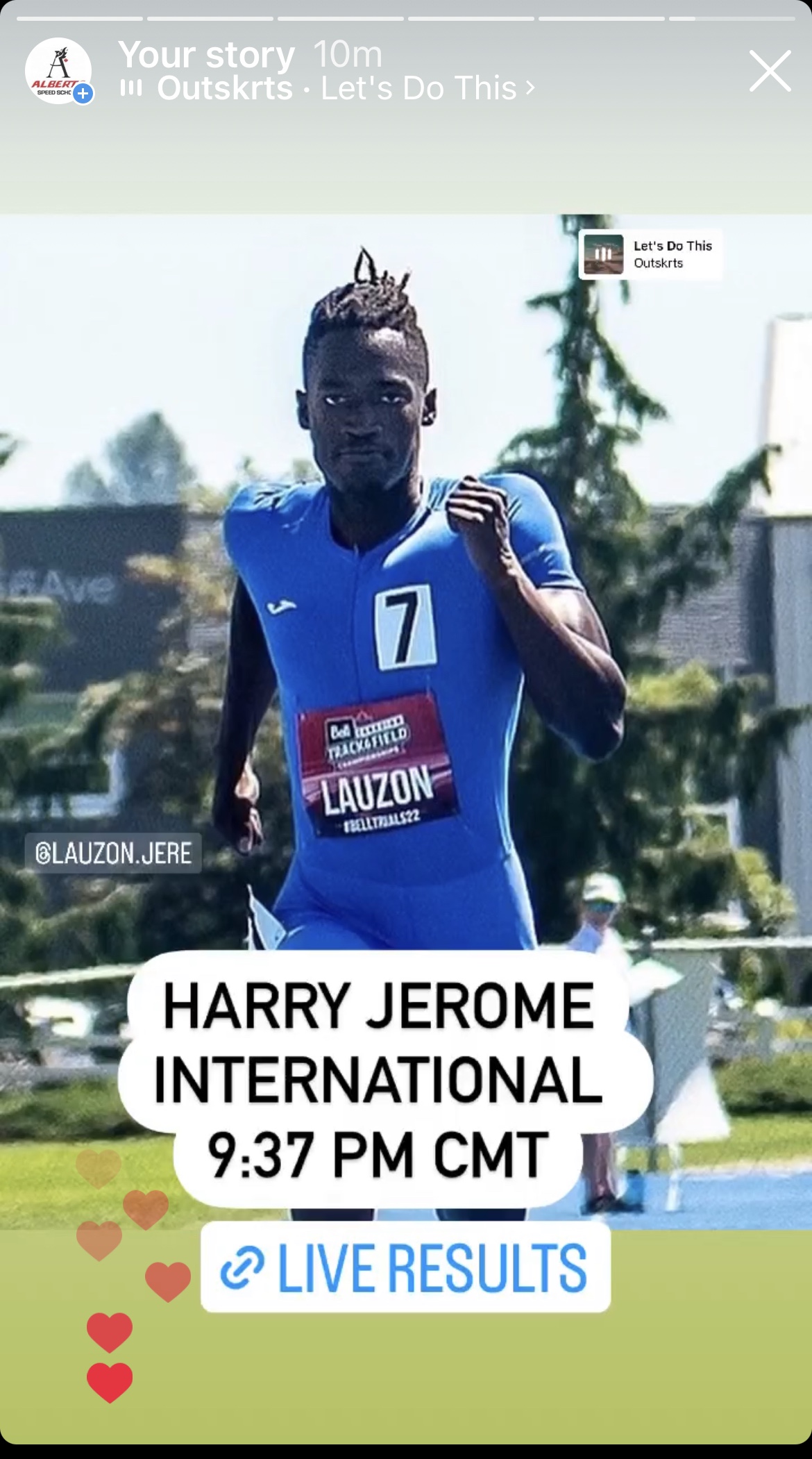 Harry Jerome meet – Alberta Speed School
